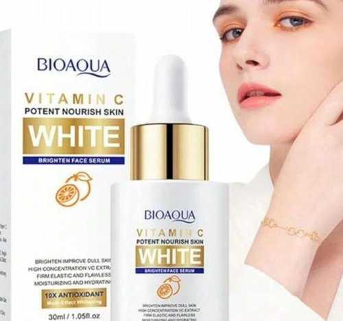 Осветляющая сыворотка с витамином C Bioaqua