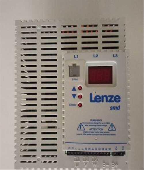 Частотный преобразователь Lenze esmd752l4txa 7.5 к