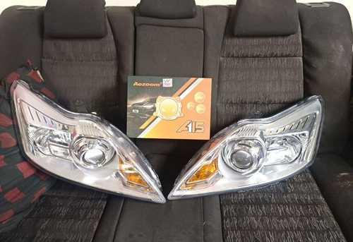 Новые фары форд фокус 2 рест bi LED