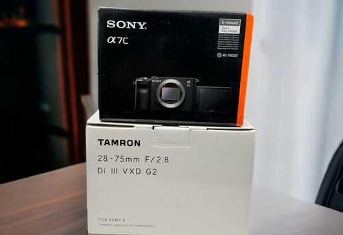Sony A7C + Tamron 28-75mm F2.8 Di III VXD G2 новый