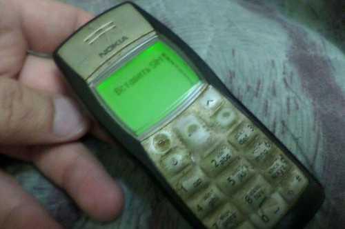 Nokia 1100 рабочий (нужна замена корпуса)