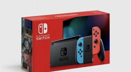 Nintendo switch v1 игры в комплекте