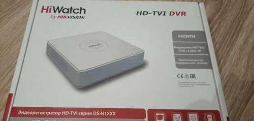 Видеорегистратор HVR (гибридный) hiwatch DS-H104G