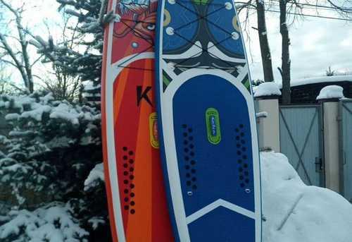 Сапборд supboard sup board с рыбой KOi Кои Mоnkey