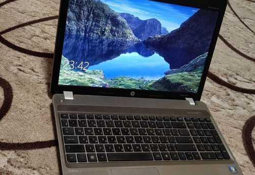 Ноутбук HP 4х ядерный с SSD ProBook в металле