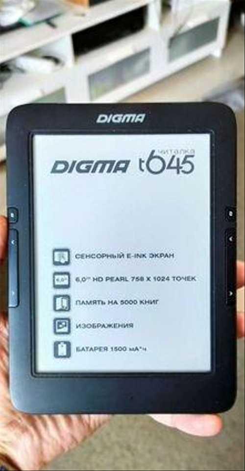 Электронная книга читалка Digma t645 на запчасти