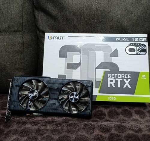 Видеокарта Palit GeForce RTX 3060 Dual oc