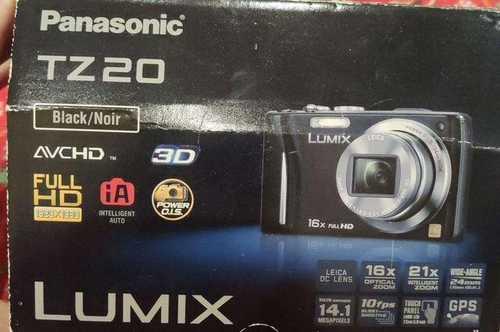 Компактный фотоаппарат panasonic lumix TZ20
