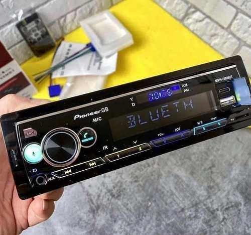 Магнитола Pioneer с bluetooth (Новая) громкая