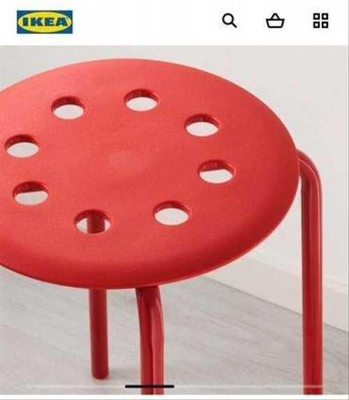 Новый табурет Мариус IKEA