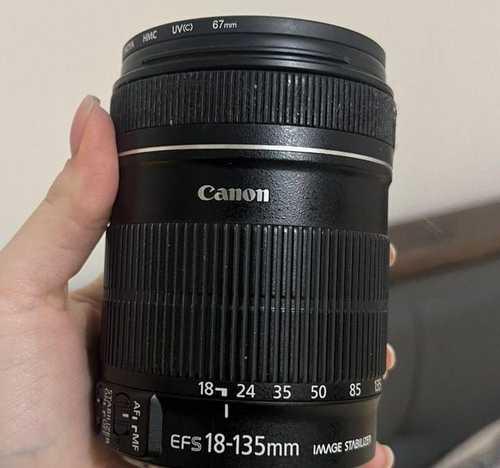 Объектив canon ef 18-135