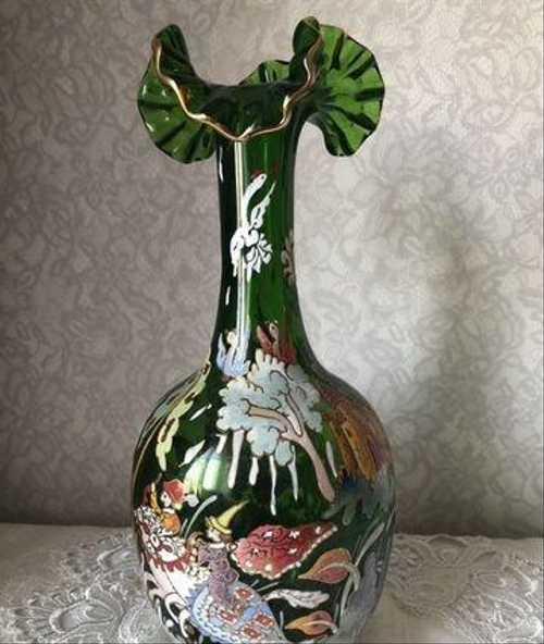 Шикарная ваза (38 см). Винтаж. Европа