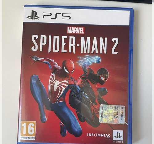 Spider man 2 ps5 диск