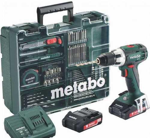 Аккумуляторный винтоверт Metabo BS 18 LT Set 60210