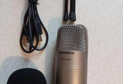 Samson co1u pro, микрофон