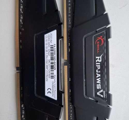 Оперативная память ddr4 64gb 3200