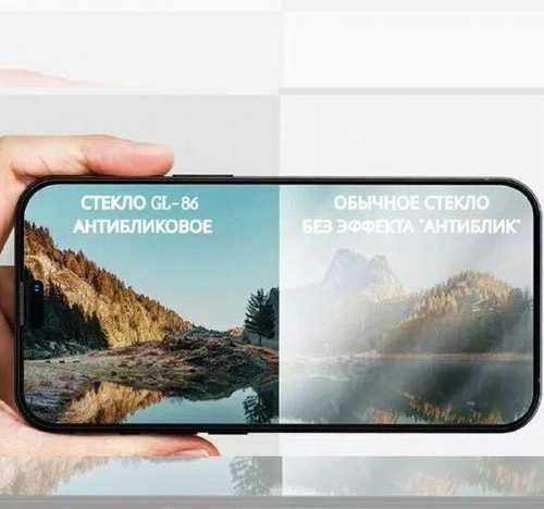 iPhone 12/12 pro max стекло антибликовое GL-86