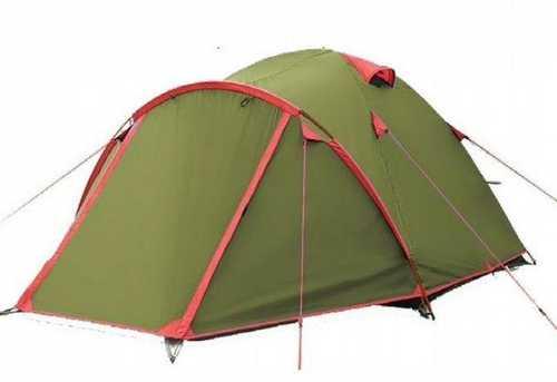 Палатка 3-местная Camp 3 (зеленый) "Tramp"