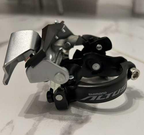 Новый передний переключатель Shimano altus