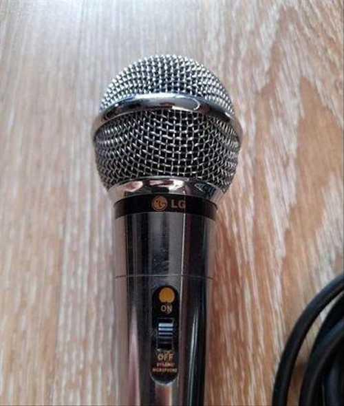 Микрофон LG для караоке