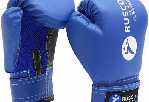 Боксерские перчатки Rusco 6 oz для детей синие