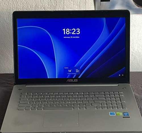 Ноутбук asus N750J