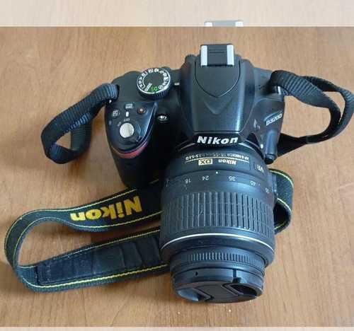 Зеркальный фотоаппарат Nikon D3200