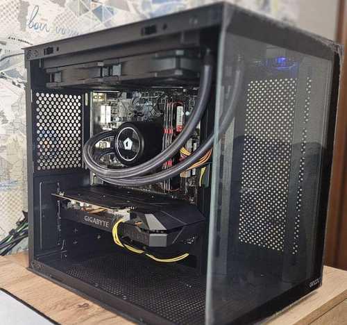 Игровой ПК, Ryzen 5 1600 AF, GeForce GTX 1660 SUPER 6 ГБ, RAM 16 ГБ