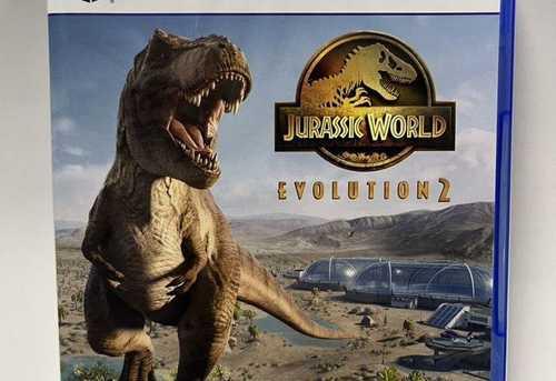 Jurassic World Evolution 2 диск для PS5