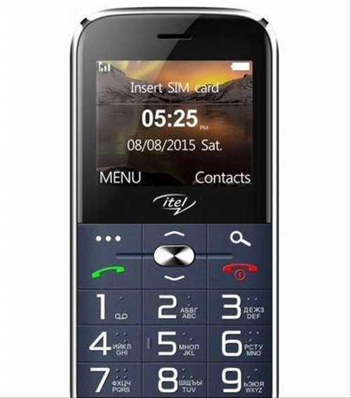 Сотовый телефон Itel it2590 2.2" Blue GSM