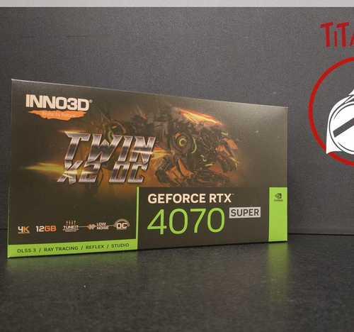 Inno3D RTX 4070 Super Twin X2 12gb /Обмен/Гарантия