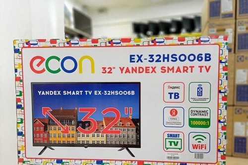 Новый 32" Телевизор econ со SmartTV в рассрочку