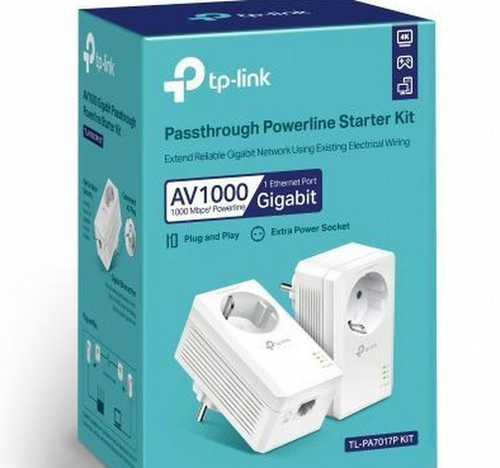 Адаптер PowerLine TP-Link TL-PA7017P KIT