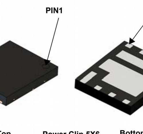Микросхема fdpc5018SG Dual N-Channel MOSFET 30V 5