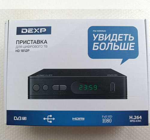 Цифровая тв приставка Dexp