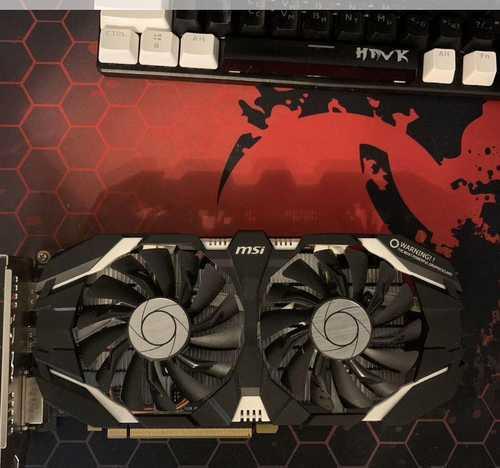 Видеокарта MSI GeForce GTX 1060 OC 3Gb