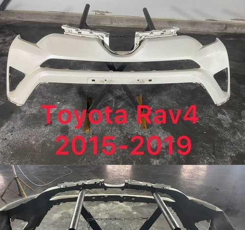 Бампер передний Toyota Rav4 XA40 2015-2019 Целый