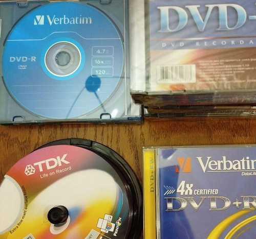 Диски DVD, CD