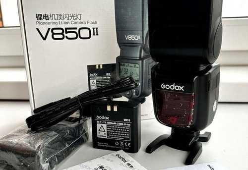 Вспышка камеры Godox V850ii. В отличном состоянии