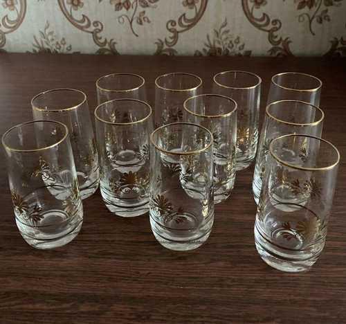 Стопки из богемского стекла Чехия