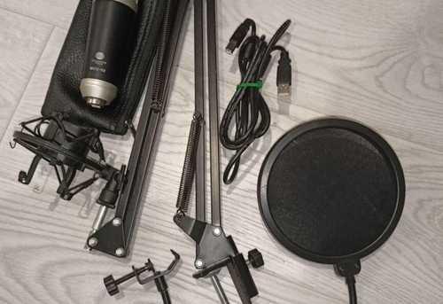 Микрофон recording tools mcu-02 со стойкой