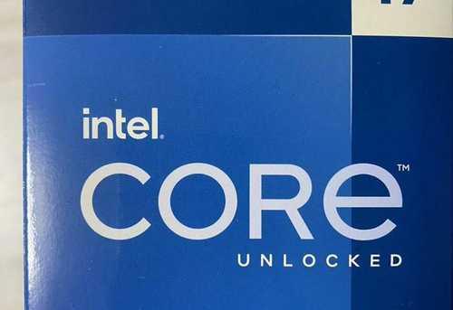 Intel core i7 13700KF box