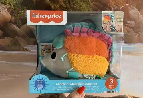 Новая тактильная игрушка Fisher Price Ежик