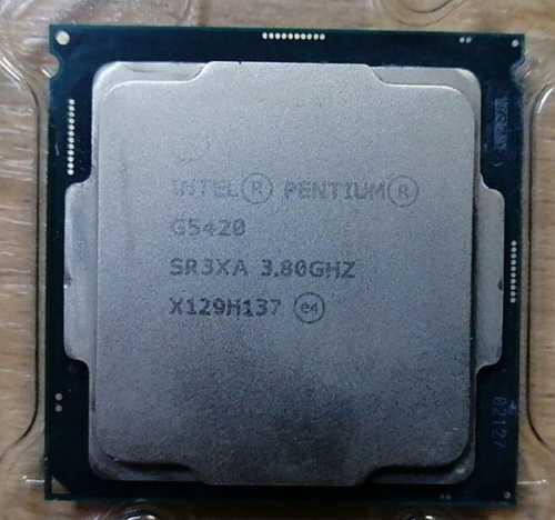 Процессор s1151v2 Intel Pentium Gold G5420 3.8Ghz