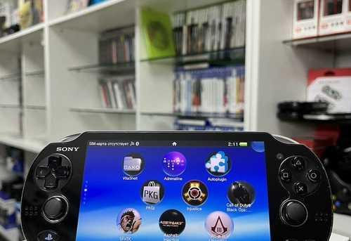 Sony ps Vita + 29 игр + 128гб hen