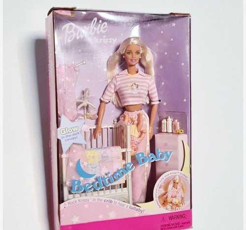 Bedtime Baby Barbie and Krissy Set