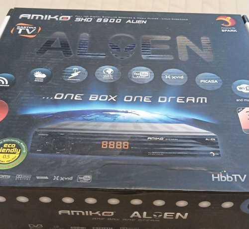 Спутниковый ресивер Amiko SHD-8900 Alien