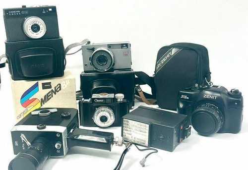 Плёночный фотоаппарат, камера СССР