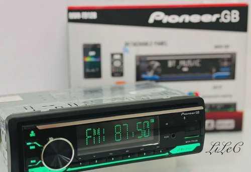 Магнитола мощная Pioneer с блютуз сьемная панель