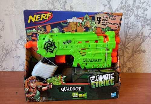 Бластеры Nerf Зомби Quadrot от Hasbro